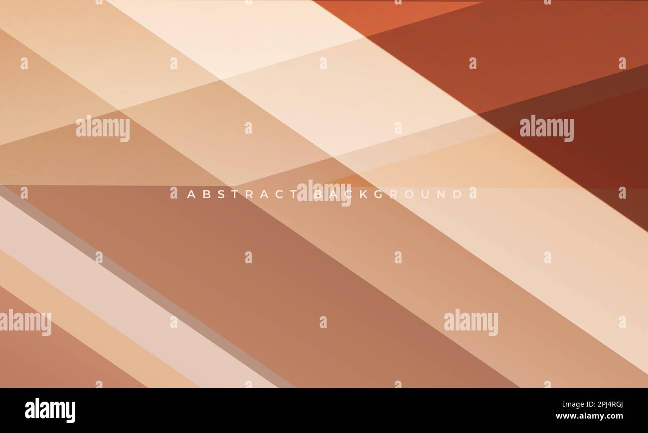 Light brown modern abstract background with geometric shapes. Vector ...