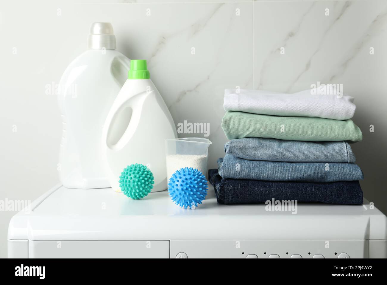 Keep it clean washing powder hi-res stock photography and images - Alamy
