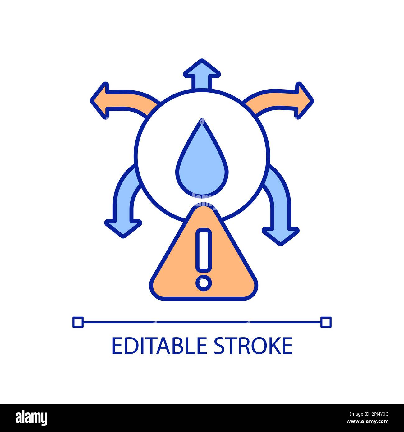 Drinking water contamination Stock Vector Images - Alamy