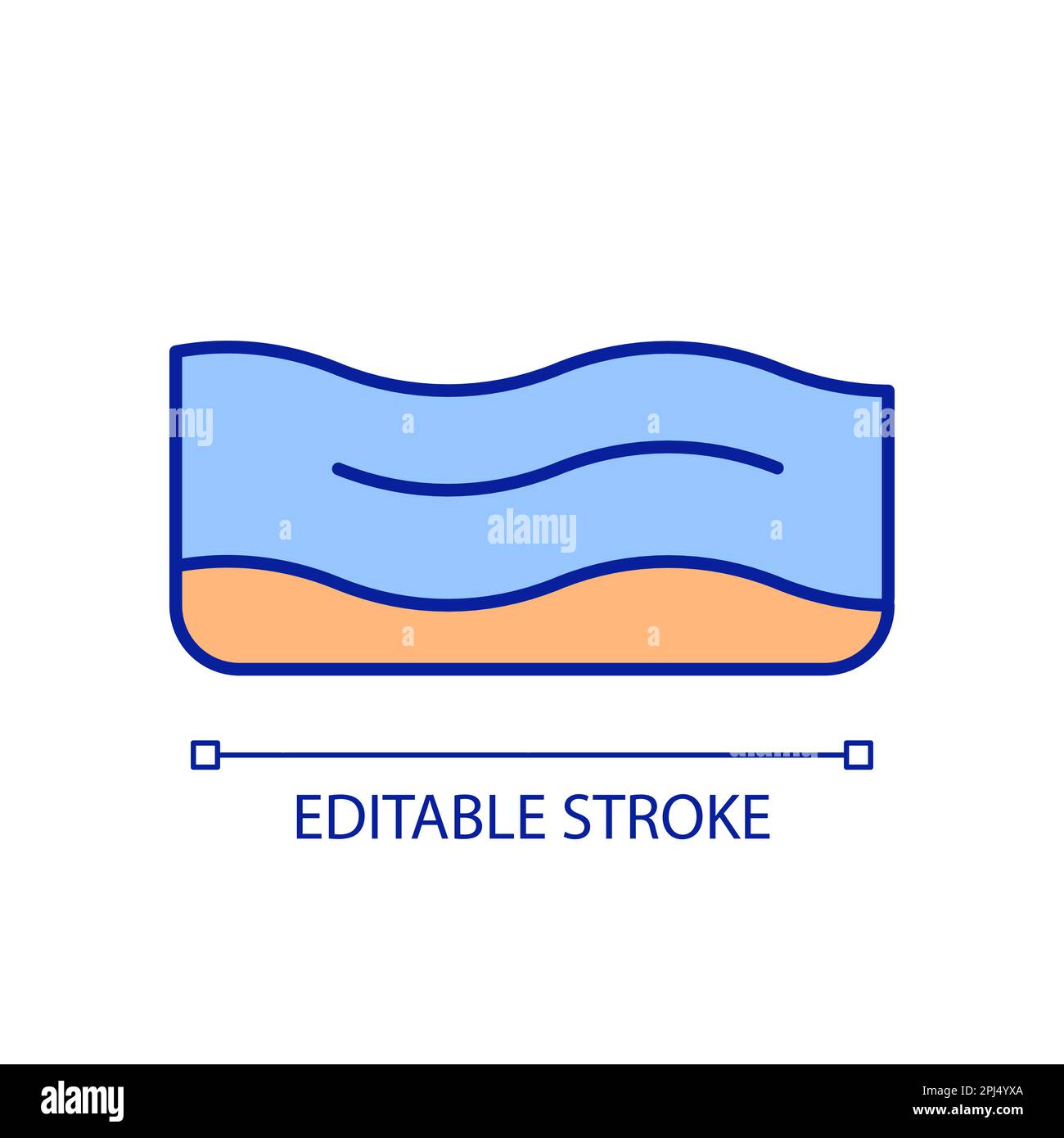 Surface water supply RGB color icon Stock Vector Image & Art - Alamy