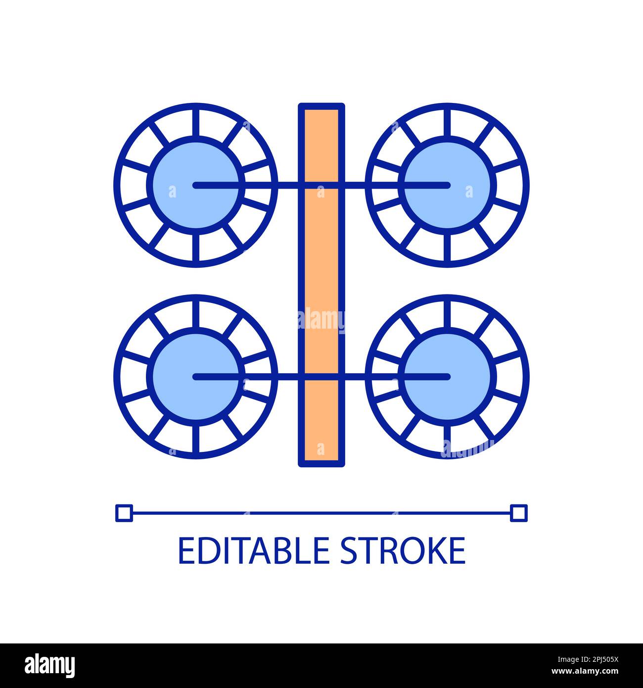 Wastewater treatment station RGB color icon Stock Vector Image & Art - Alamy