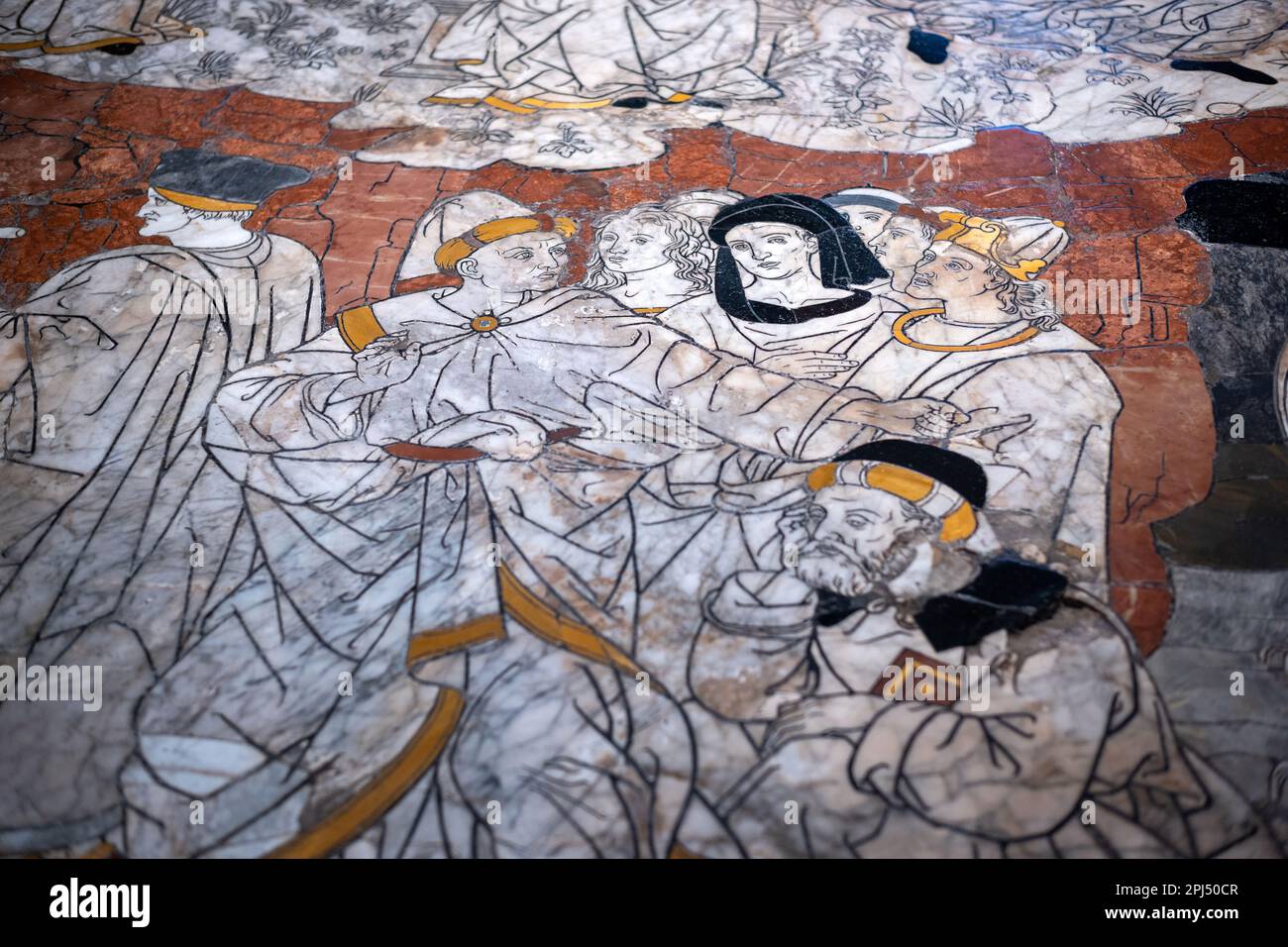 Marble floor duomo florence tuscany hi-res stock photography and images ...