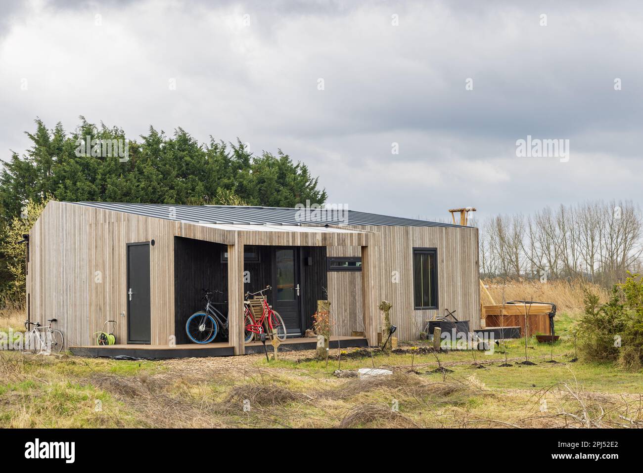 Groningen, The Netherlands - March 20, 2023: Tiny houses Westpark in ...