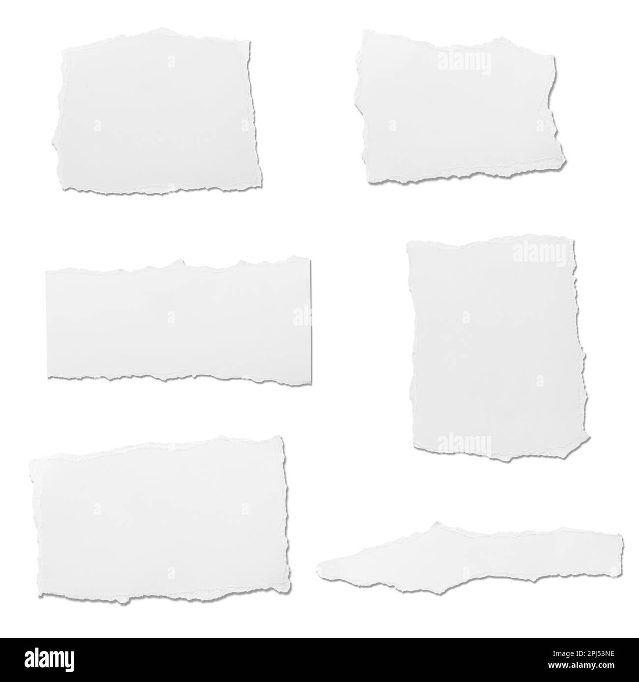 white paper ripped message torn Stock Photo - Alamy
