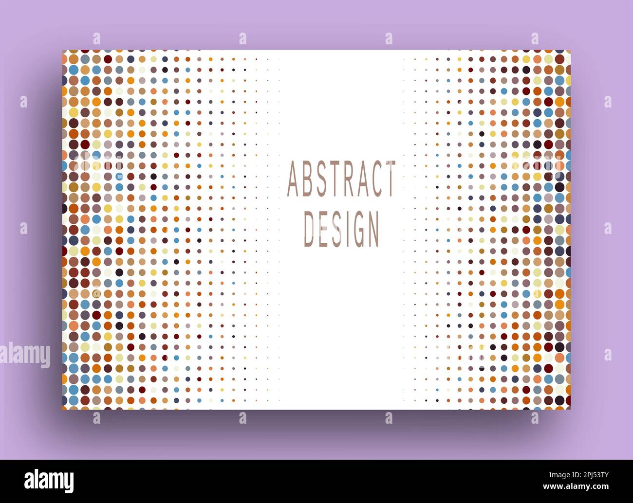 Abstract color design template for background, cover, screensaver ...