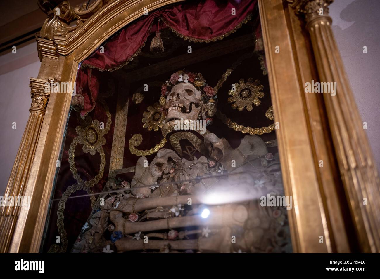 Tabernacle of St Marius at Ospedale degli Innocenti, Florence Stock ...