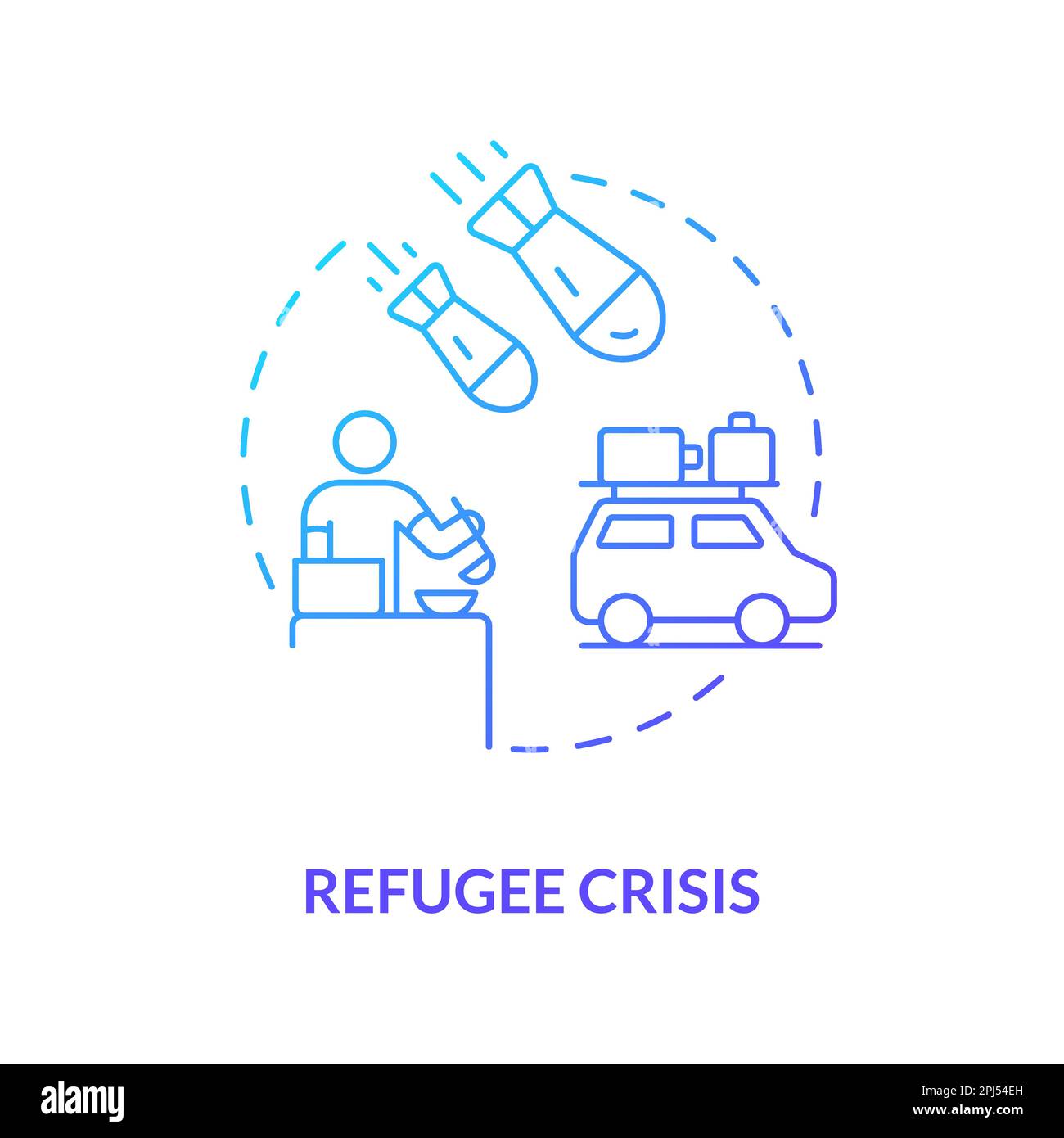 Refugee crisis art Cut Out Stock Images & Pictures - Alamy