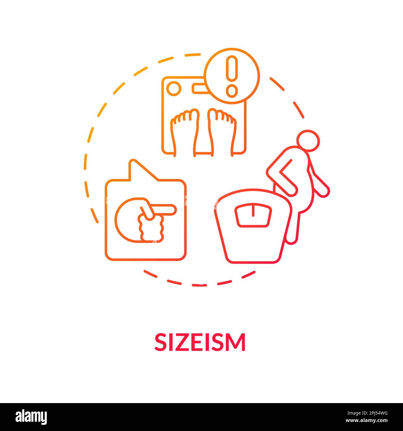 Sizeism red gradient concept icon Stock Vector Image & Art - Alamy Sizeism red gradient concept icon Stock Vector Image & Art - Alamy
