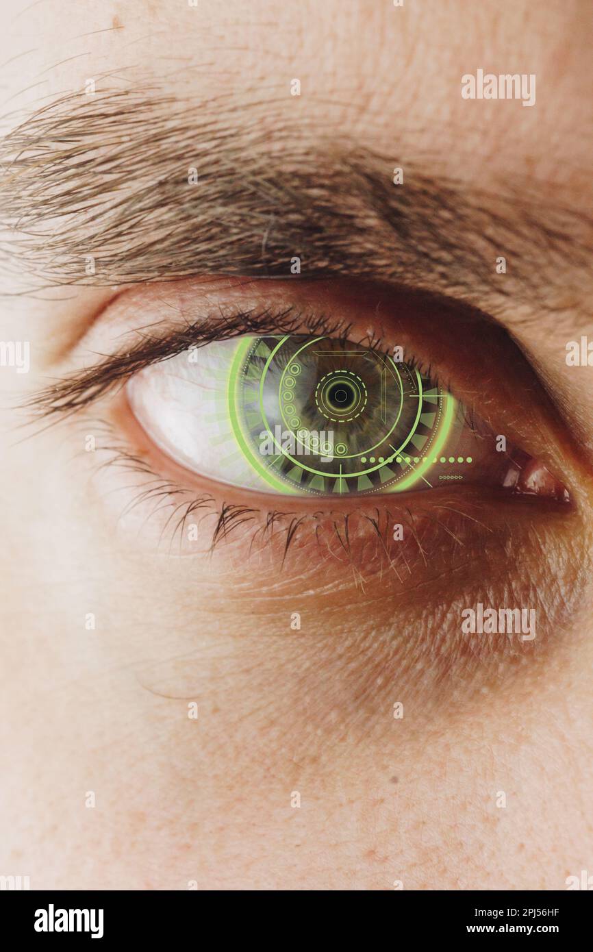 Dna concept eyes hi-res stock photography and images - Alamy
