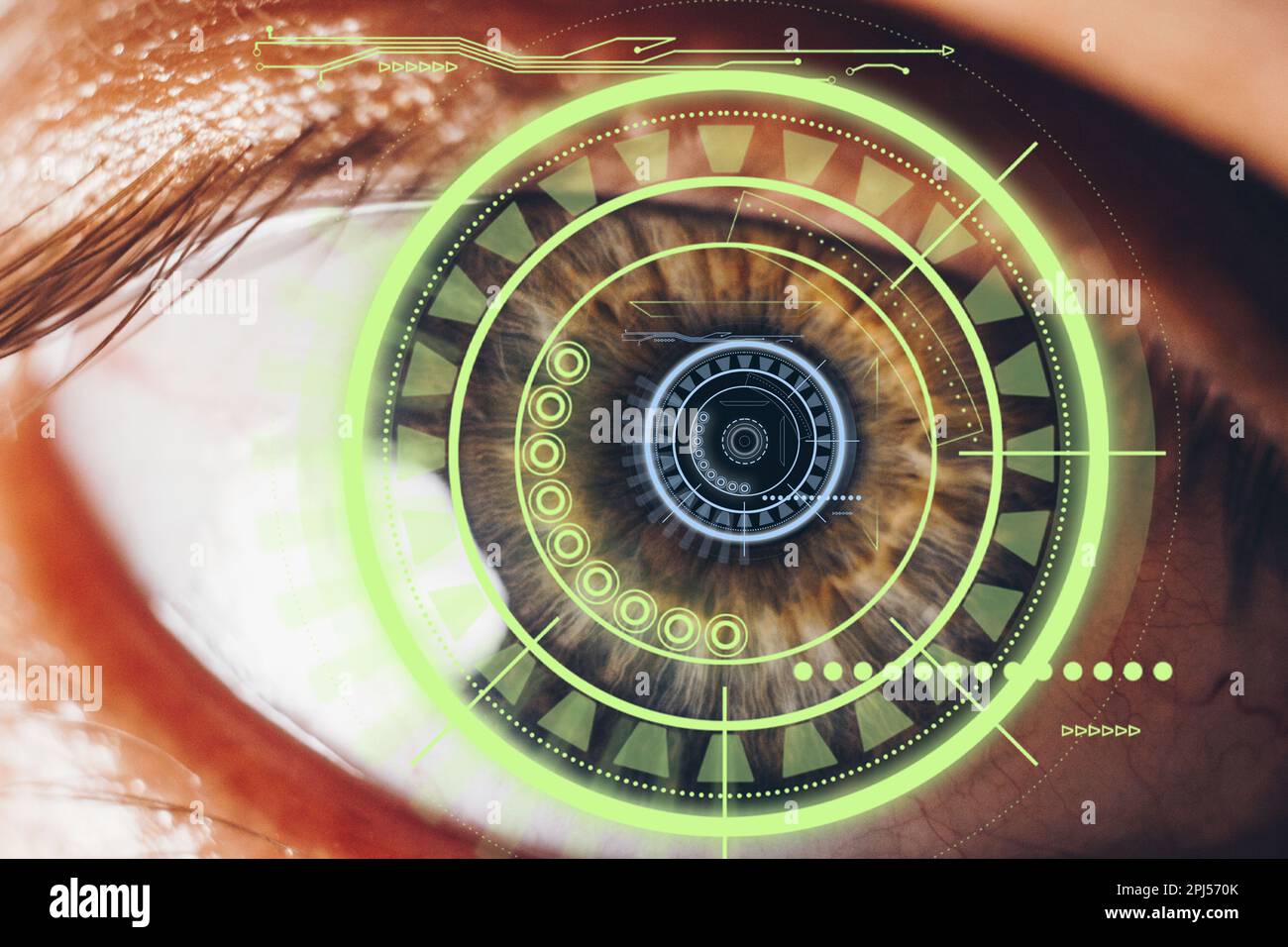 Dna concept eyes hi-res stock photography and images - Alamy
