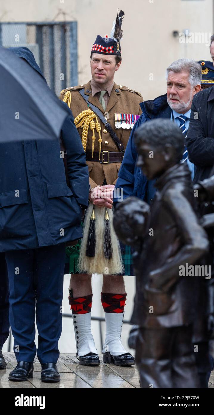 Hamburg, Germany. 31st Mar, 2023. Lieutenant Colonel Johnny Thompson ...