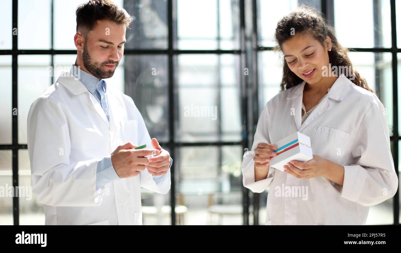 doctor's look at pills in bottle, prescription reading and contents ...