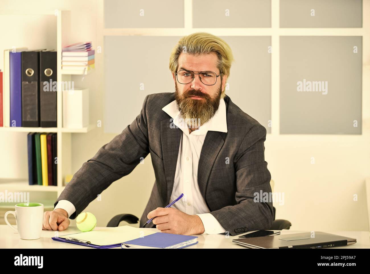 Business concept. Think and decide. Strategy. Making notes. Here is my ...