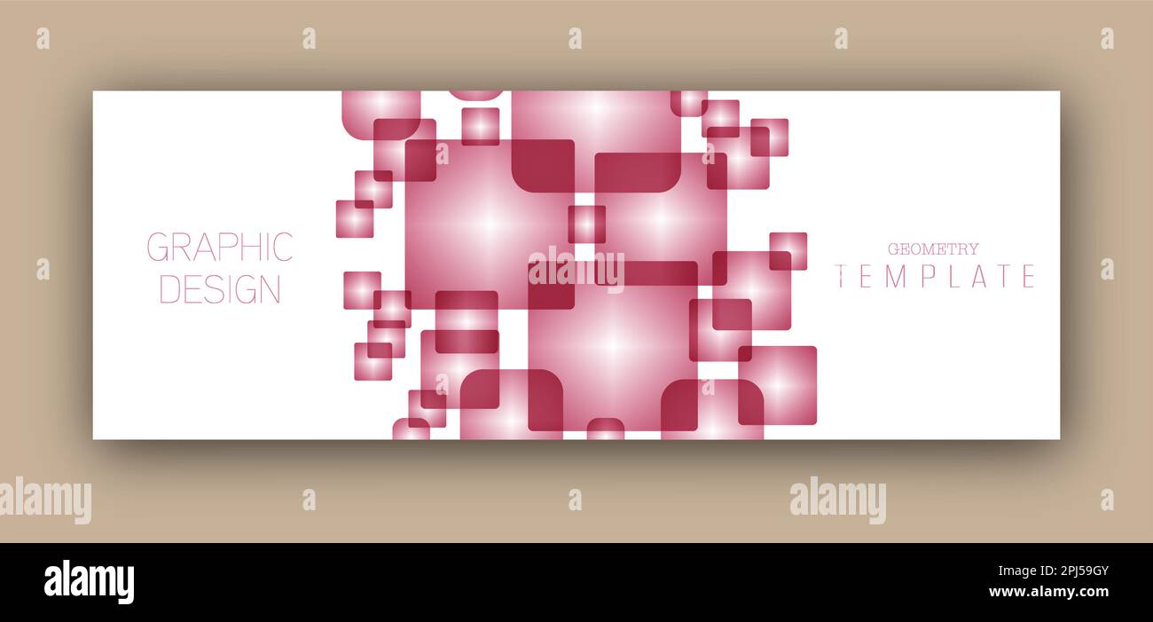 Geometric background. The layout of the cover, poster, banner, poster ...