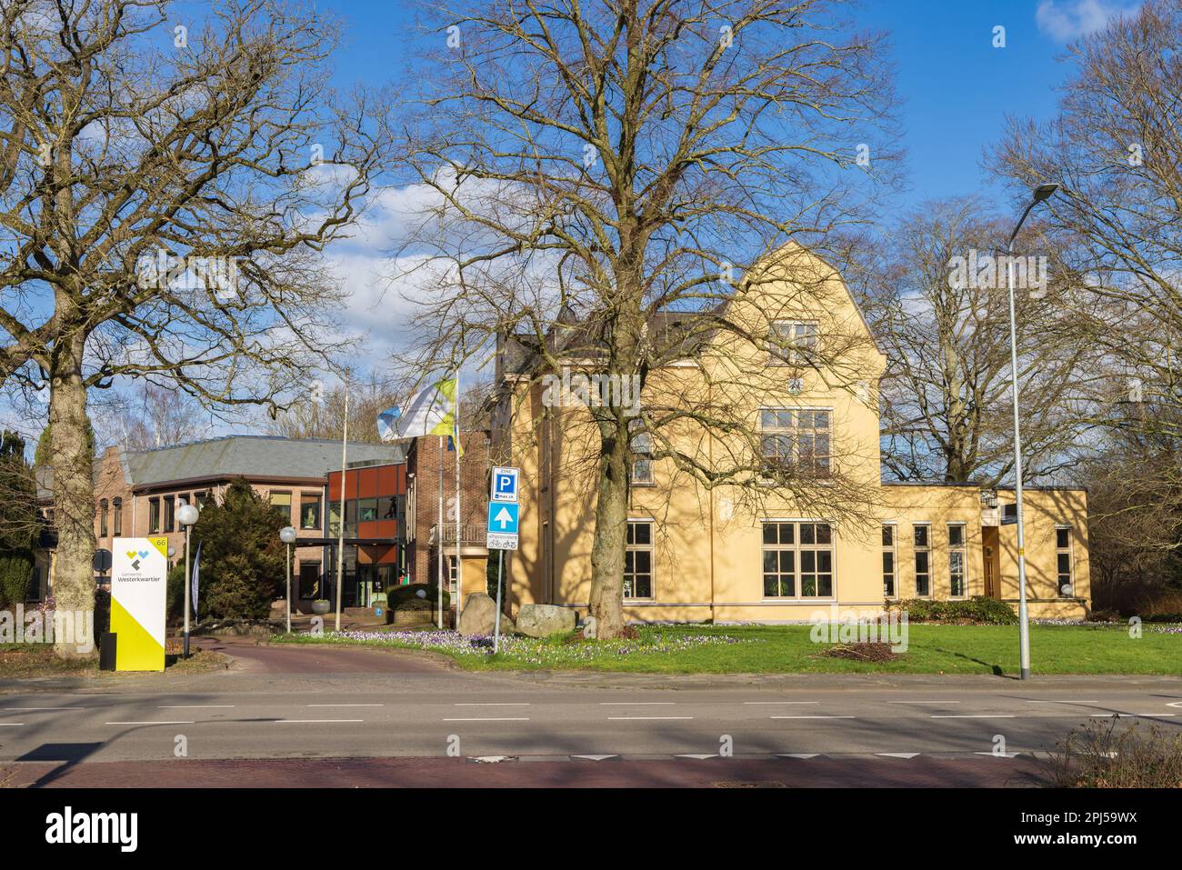 Leek, The Netherlands - Februari 25, 2023: Blooming crocus in garden of ...