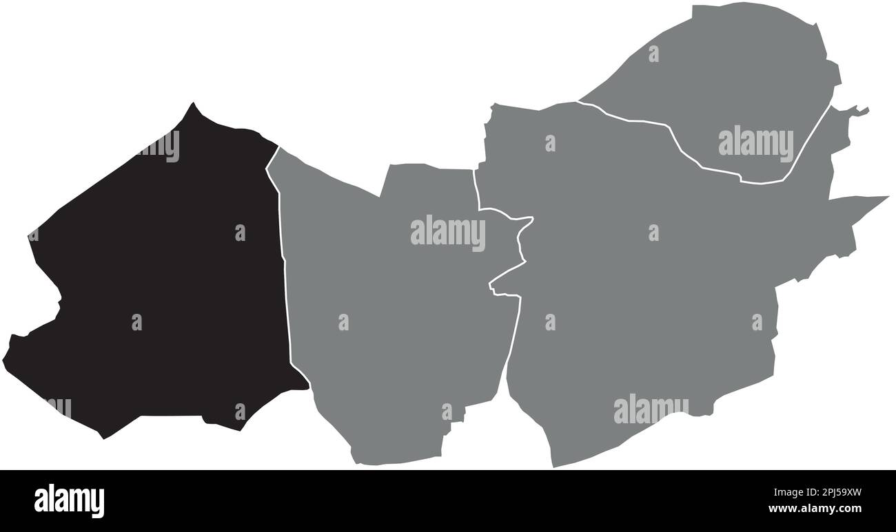 Locator map of the SINAAI MUNICIPALITY, SINT-NIKLAAS Stock Vector Image ...