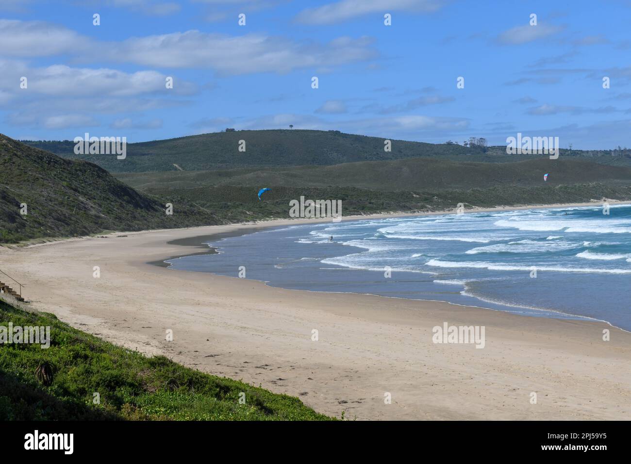View at the beach of Buffalo bay on South Africa Stock Photo - Alamy