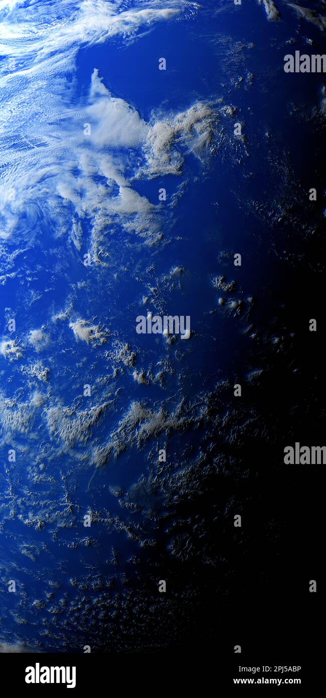 Clouds and surface in habitable hypothetical exoplanet Toi 700 D. 4K ...