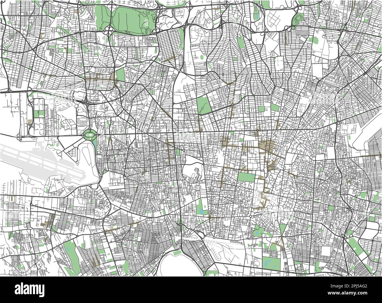 Colorful Tehran vector city map Stock Vector Image & Art - Alamy