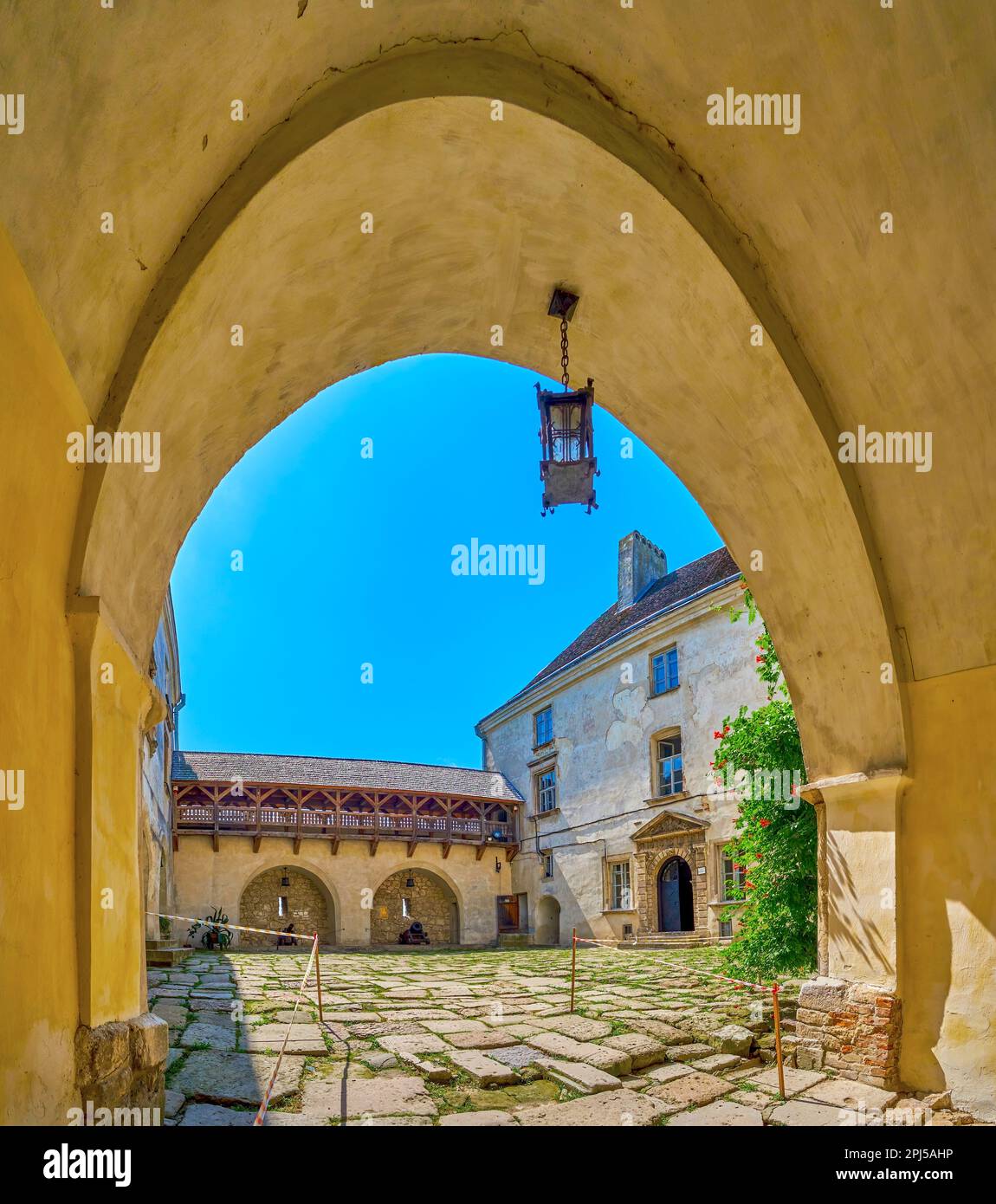View through entrance grounds hi-res stock photography and images - Alamy