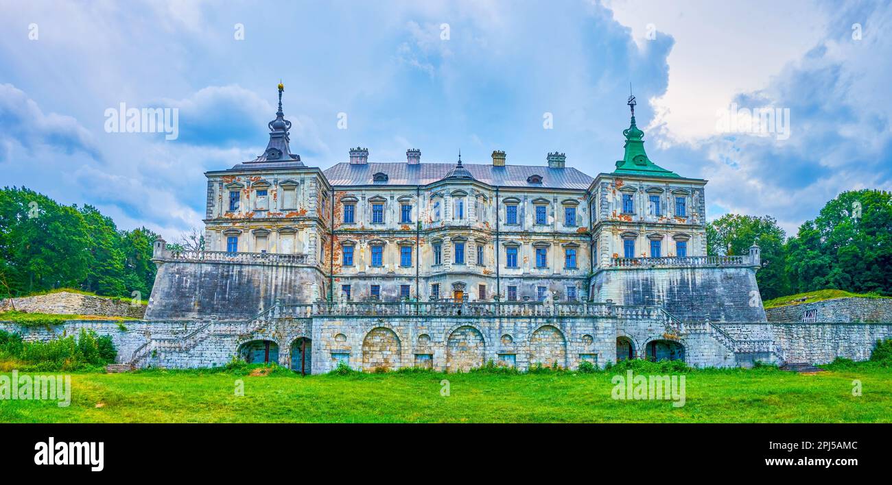 Pidhirtsi Castle is a historic complex with palace in late Baroque and ...