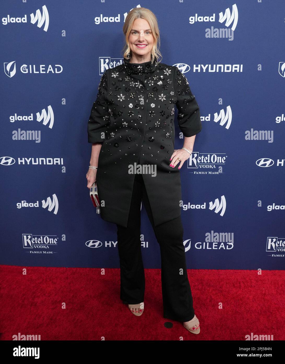 Sarah Kate Ellis arrives at the 34th Annual GLAAD Media Awards held at ...