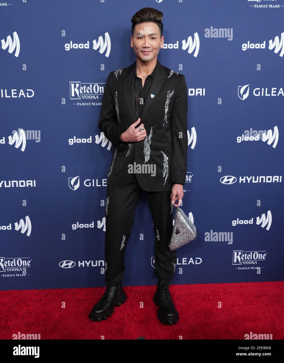 Los Angeles, USA. 30th Mar, 2023. Dr. Vincent Wong arrives at the 34th Annual GLAAD Media Awards ...