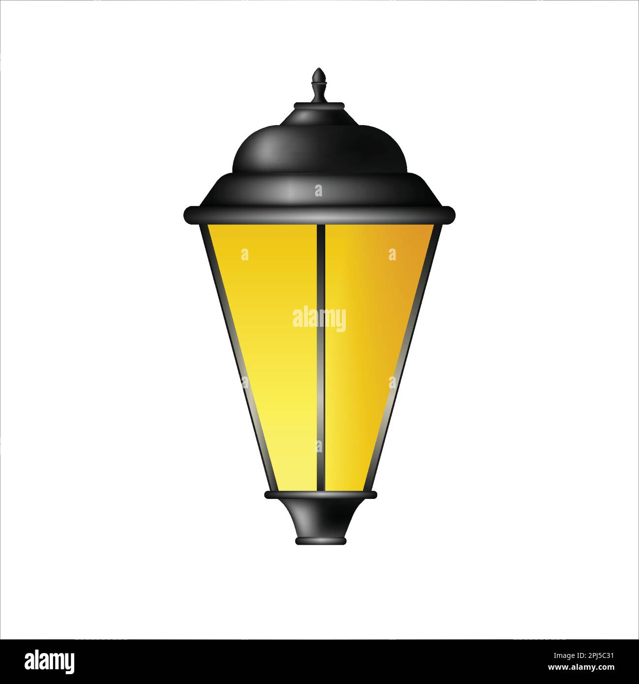 Street lighting in old Stock Vector Images - Alamy
