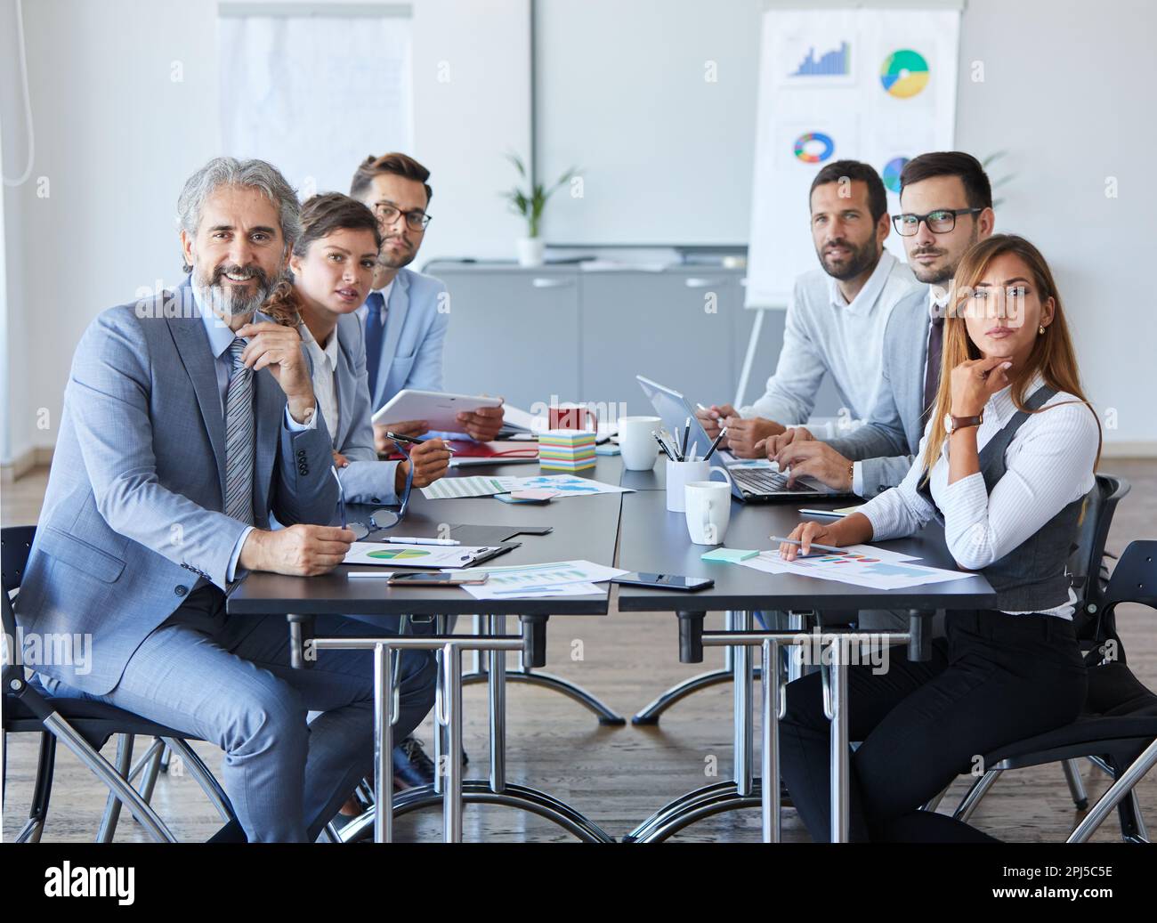 business meeting office conference team teamwork Stock Photo - Alamy