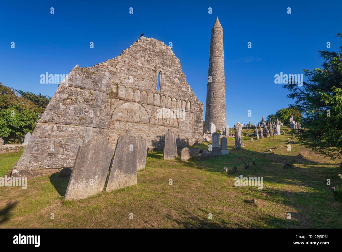 Ireland, County Waterford, Ardmore, St Declan's Monastic site, Ardmore ...