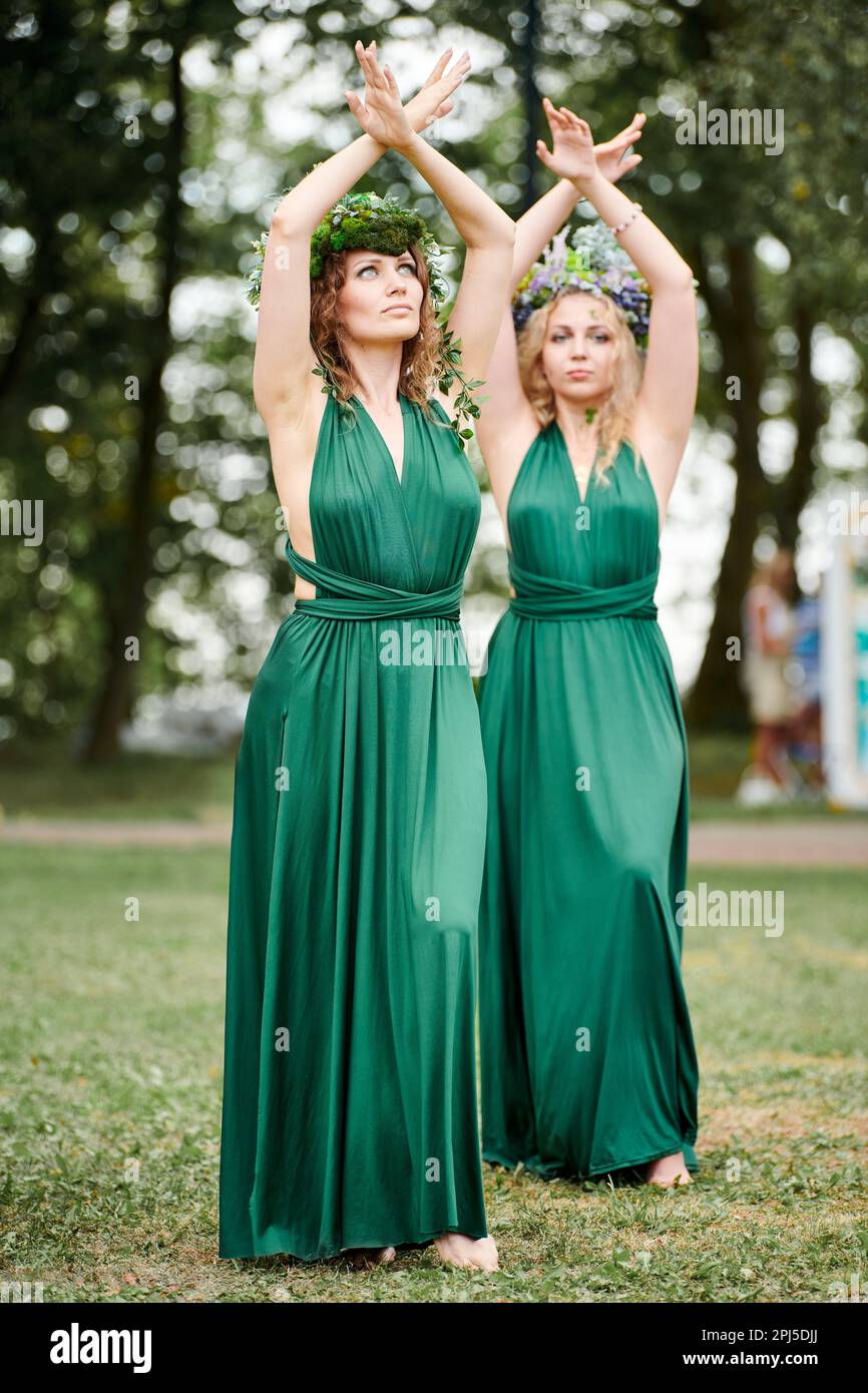 Two spring nymphs hi-res stock photography and images - Alamy