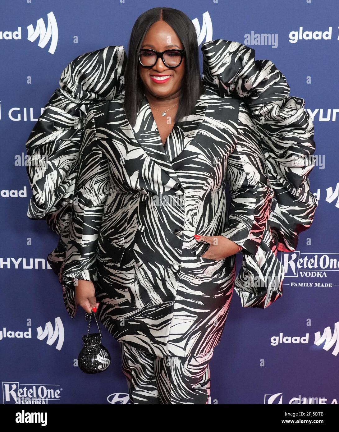 Tiffany R. Warren arrives at the 34th Annual GLAAD Media Awards held at ...