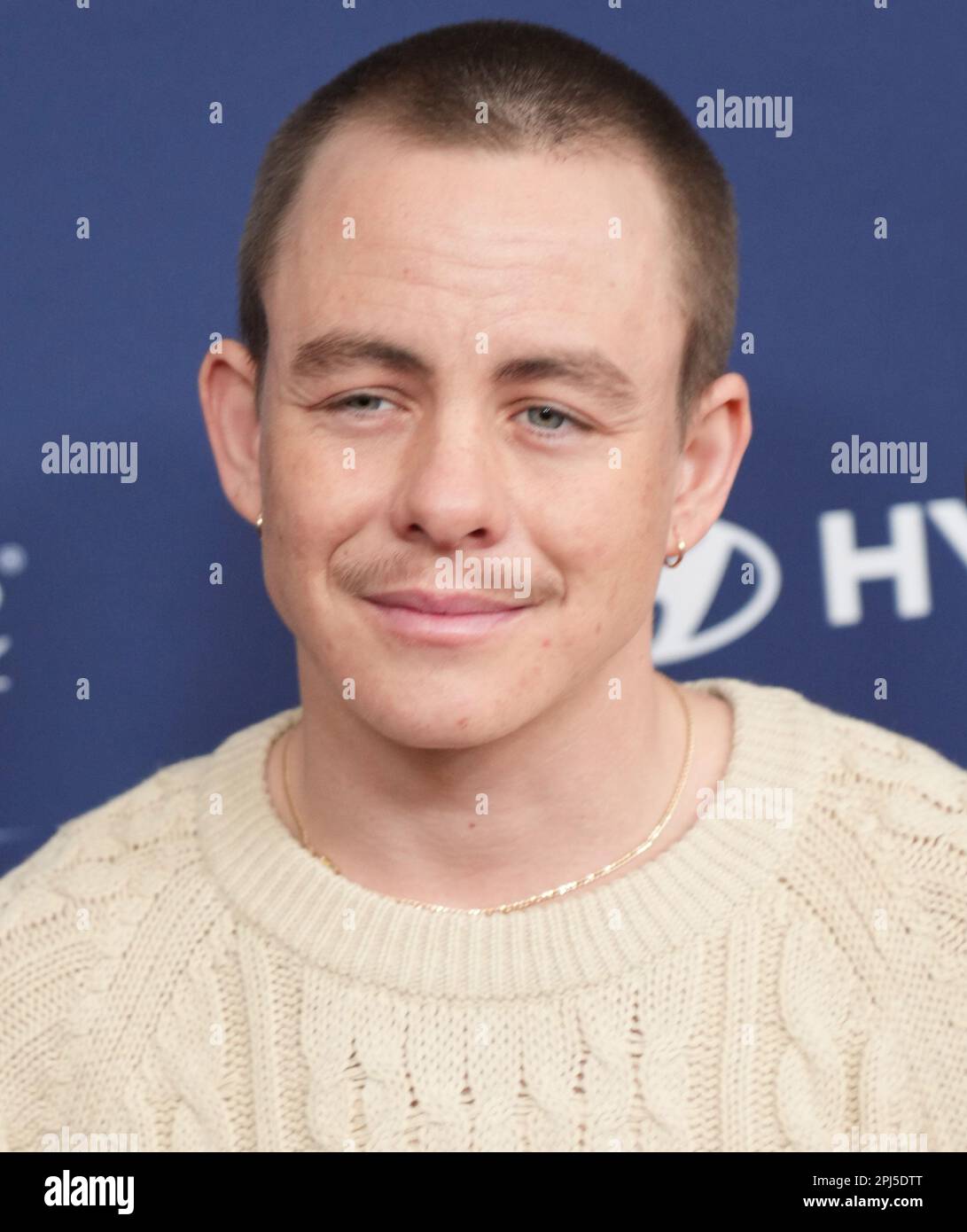 Leo Baker arrives at the 34th Annual GLAAD Media Awards held at the Beverly Hilton in Beverly ...