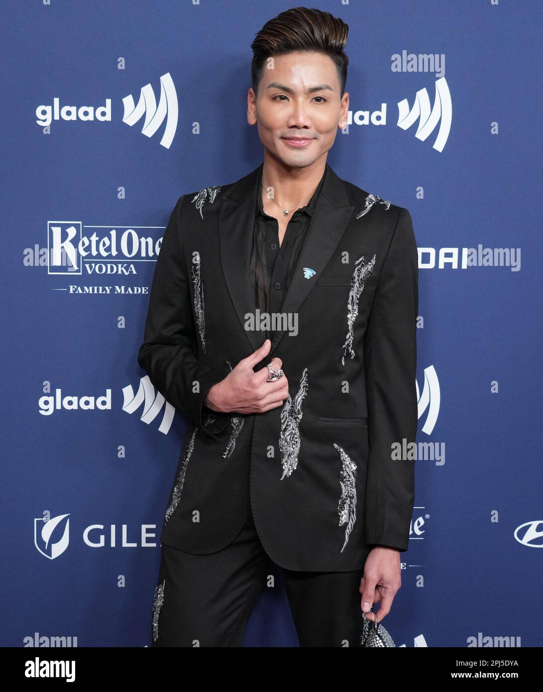 Los Angeles, USA. 30th Mar, 2023. Dr. Vincent Wong arrives at the 34th Annual GLAAD Media Awards ...