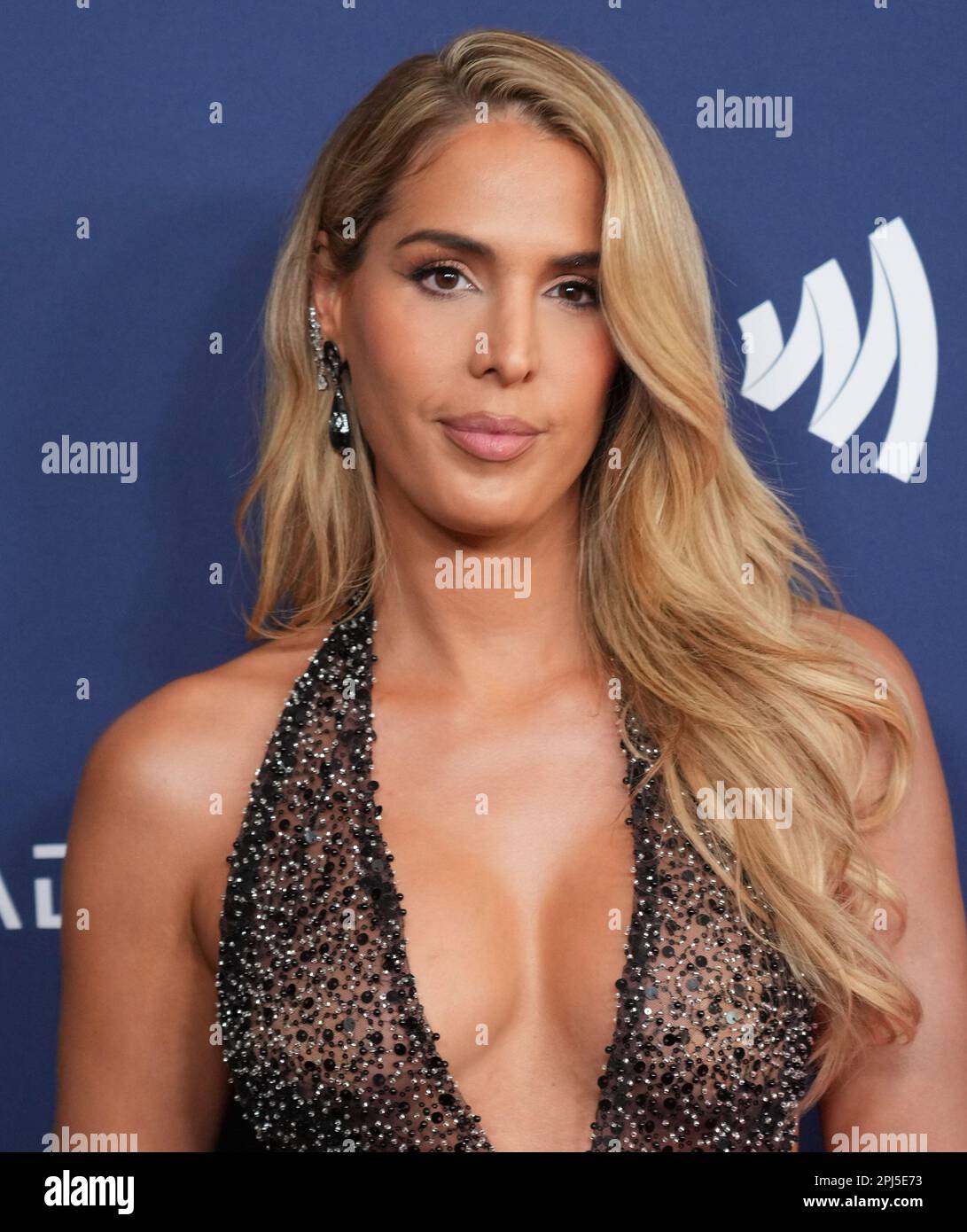 Los Angeles, USA. 30th Mar, 2023. Carmen Carrera arrives at the 34th Annual GLAAD Media Awards ...