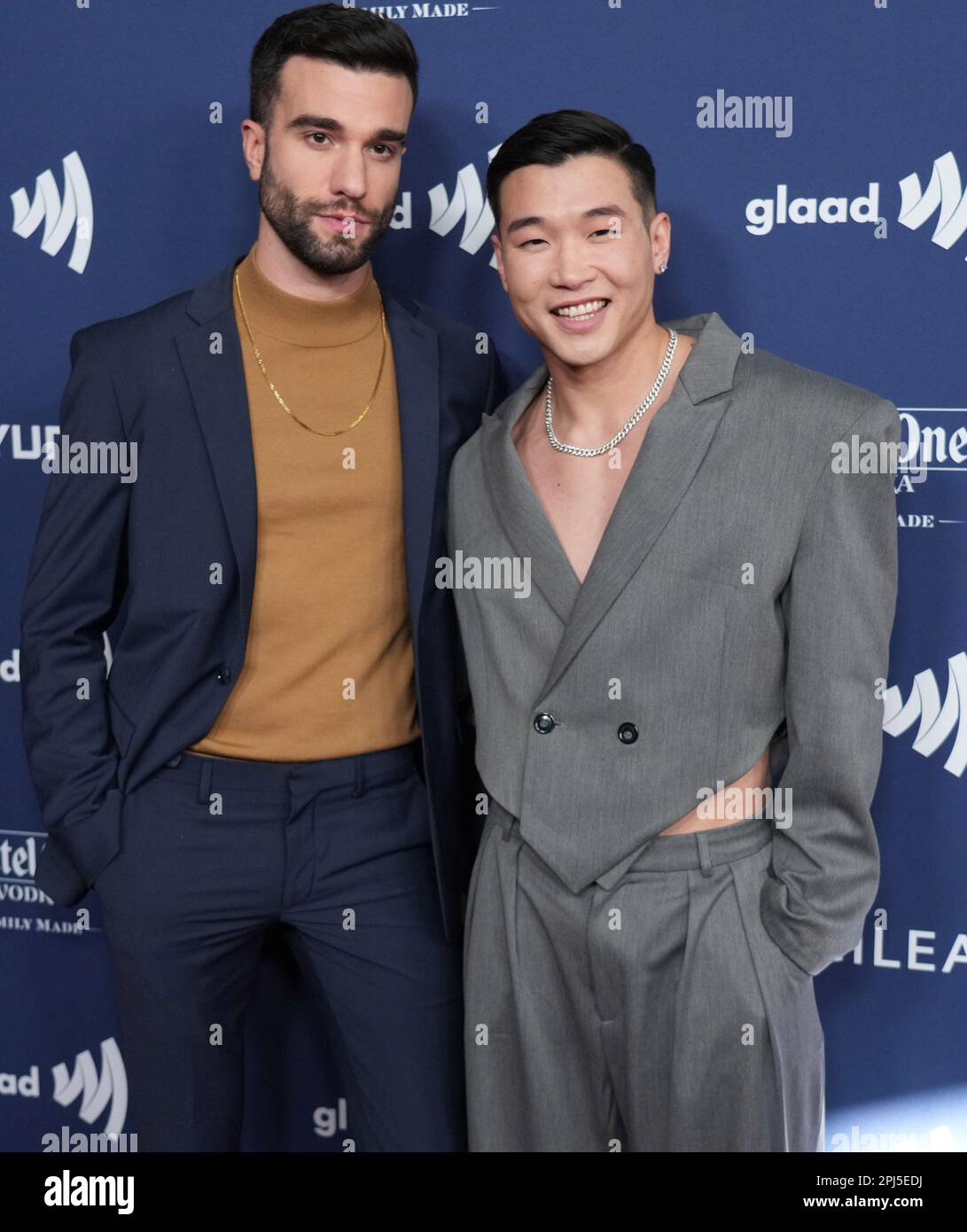 Los Angeles, USA. 30th Mar, 2023. (L-R) John Michael Kelly and Joel Kim ...