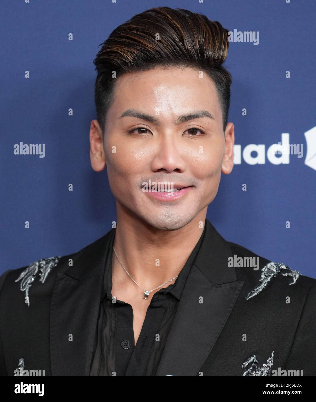 Los Angeles, USA. 30th Mar, 2023. Dr. Vincent Wong arrives at the 34th Annual GLAAD Media Awards ...