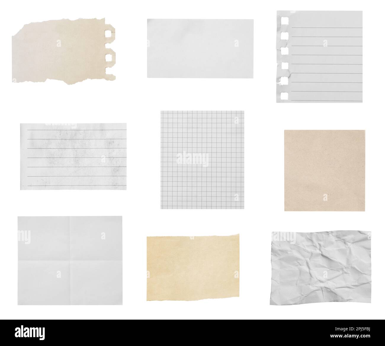 white paper ripped message torn Stock Photo - Alamy