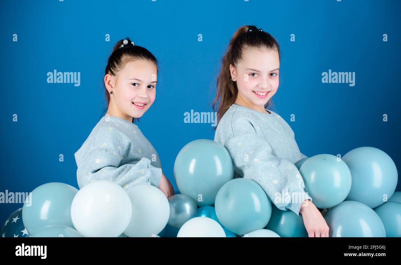 Start party. Birthday party. International childrens day. Carefree ...