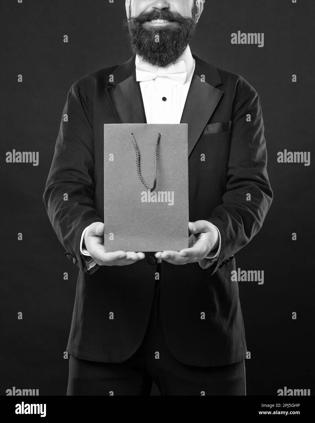 Give presenting Black and White Stock Photos & Images - Alamy