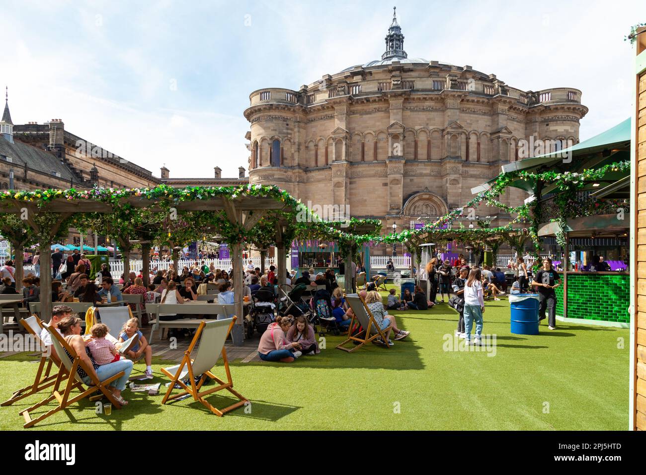 The Underbelly an Edinburgh Fringe venue Stock Photo - Alamy