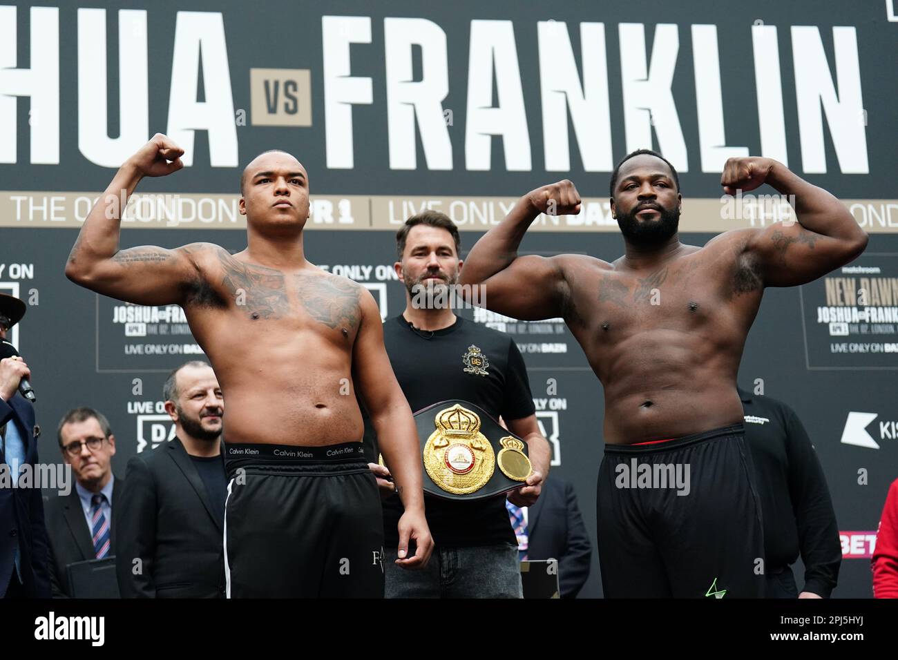 Fabio wardley anthony joshua hi-res stock photography and images - Alamy