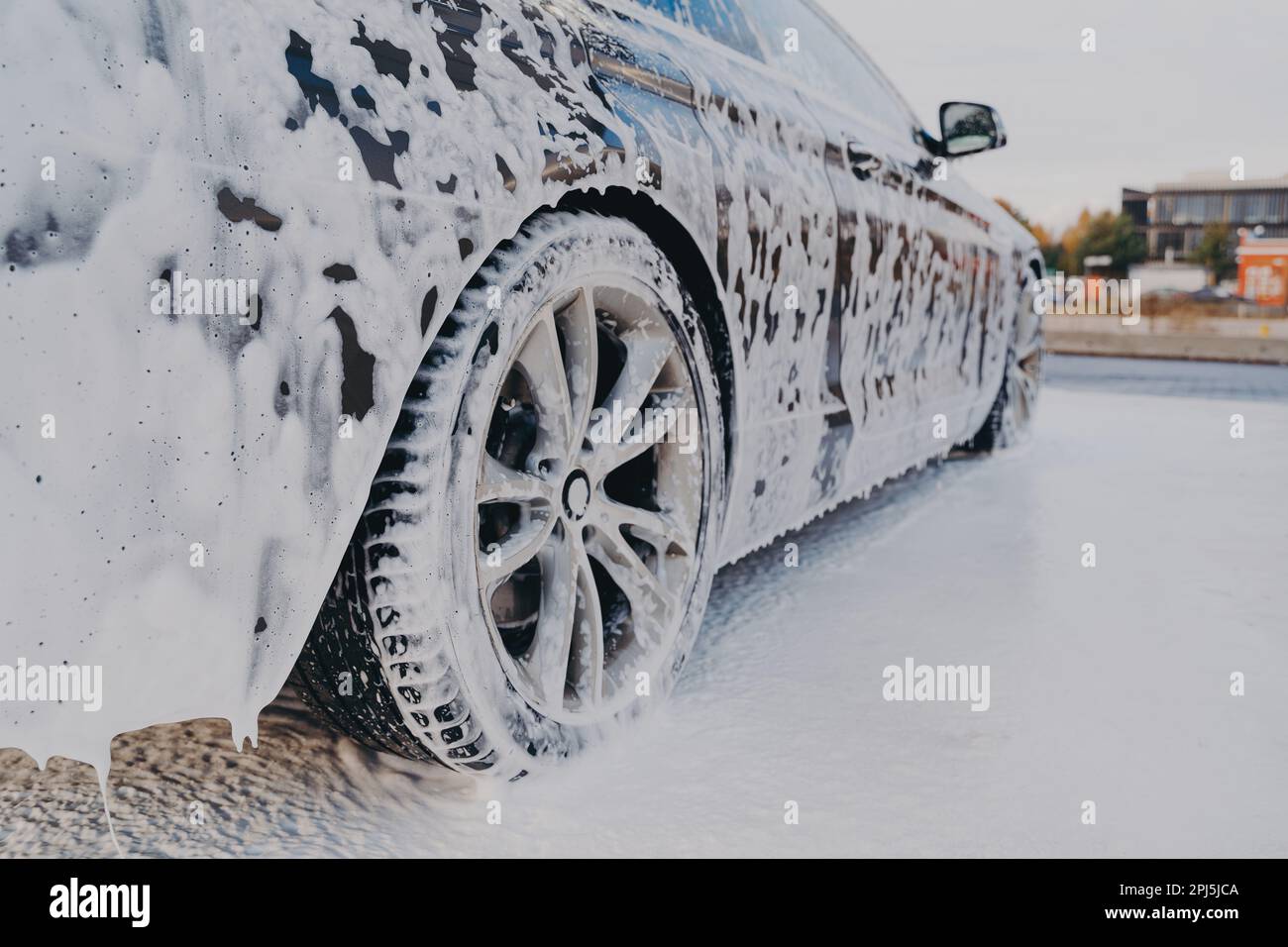 Car wash covered in special hi-res stock photography and images - Alamy