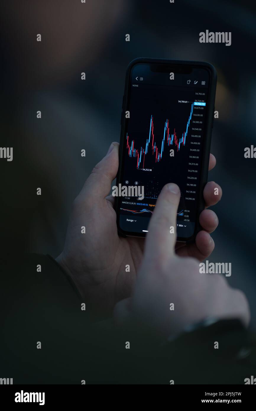 Forex chart hi-res stock photography and images - Alamy