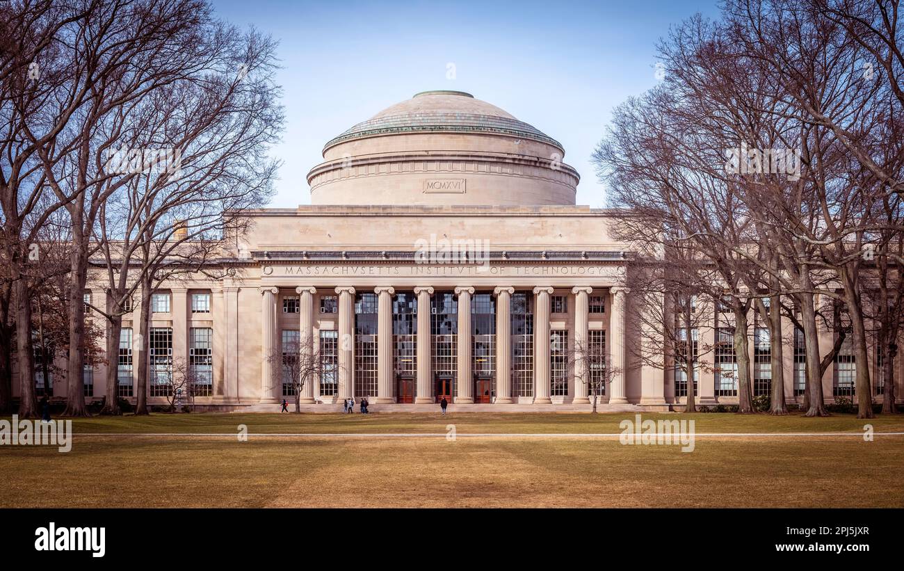 The Massachusetts Institute of Technology in Cambridge, MA, USA Stock ...