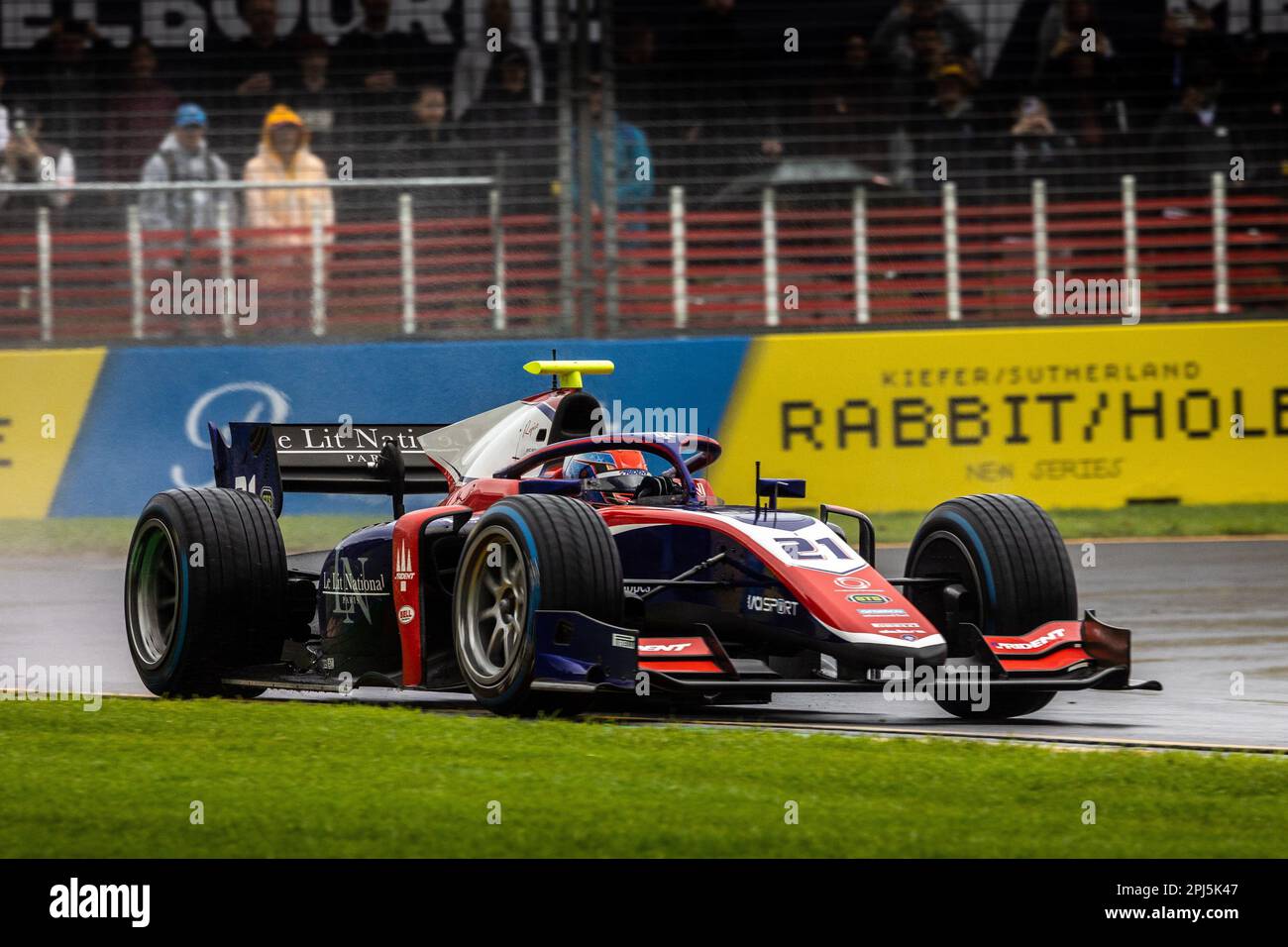 Melbourne, Australia - 31/03/2023 21 NOVALAK Clement (fra), Trident Racing, Dallara F2, action ...