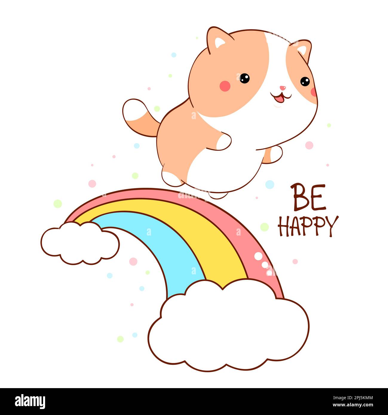 Affirmation for kids playroom, nursery. Sticker with inspirational ...