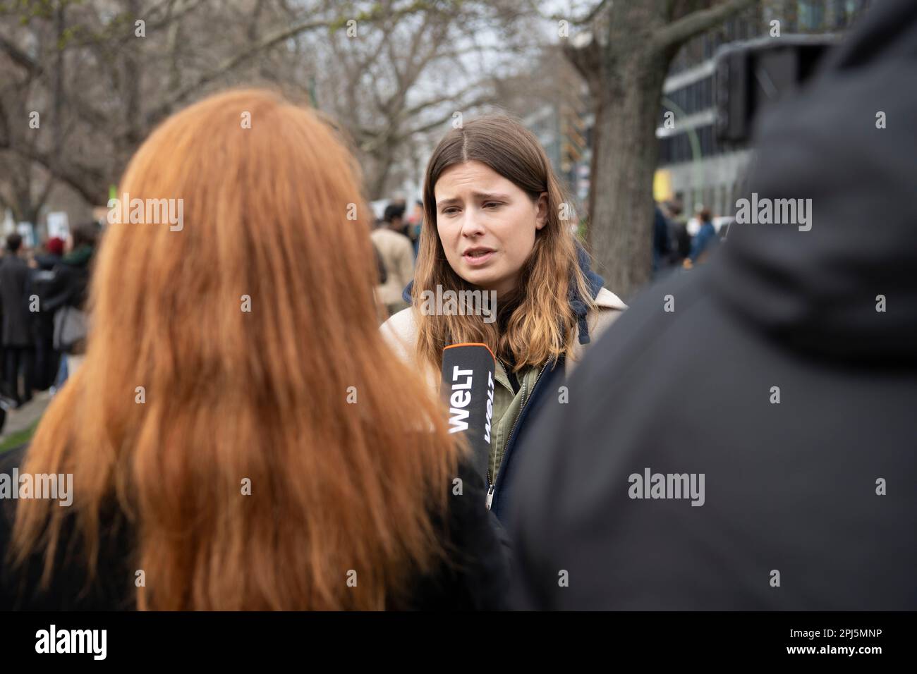 Berlin, Germany. 31st Mar, 2023. Luisa Neubauer of the Fridays for ...
