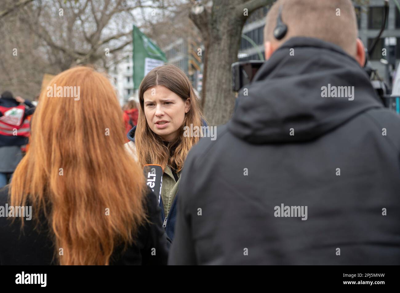 Berlin, Germany. 31st Mar, 2023. Luisa Neubauer of the Fridays for ...