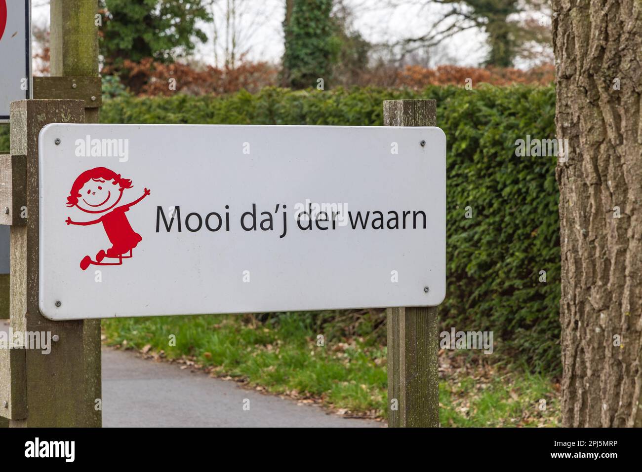 Onnen,The Netherlands - March 20, 2023: Goodbuy sign with text leaving ...